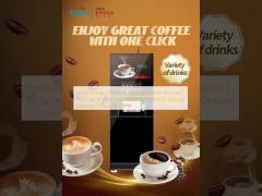 Cervecería de café de alta presión con Macas Máquina de café comercial totalmente automática de gabinete recién molido