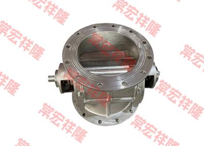 China Electric Pneumatic Rotary Flange Type Valve Stainless Steel Dispenser for sale