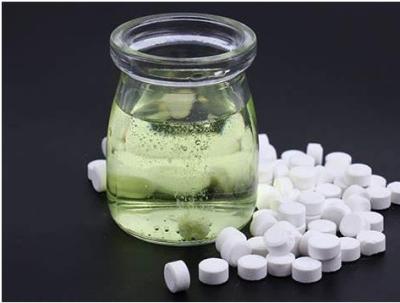 China CAS 10049-04-4 Molecular 67.46 Chlorine Dioxide Tablets For Disinfection for sale