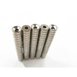 China 5000pcs ring magnets 8mmX3mm N35 Rare Earth Strong Neodymium Magnet Bulk Super Magnets for sale