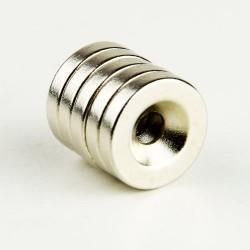 China 5000pcs countersink magnets 12mmX3mm N35 Rare Earth Strong Neodymium Magnet Bulk Super Magnets for sale