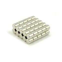 China 5000pcs rod magnets 4mmX4mm N35 Rare Earth Strong Neodymium Magnet Bulk Super Magnets for sale