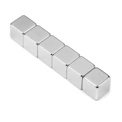 China Block magnets 10mmX10mmX10mm N35 Rare Earth Strong Neodymium Magnet Bulk Super Magnets for sale