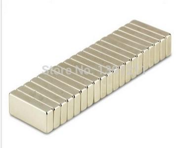 China Block magnets 20mmX10mmX2mm N35 Rare Earth Strong Neodymium Magnet Bulk Super Magnets for sale