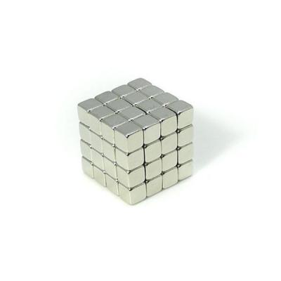 China Block magnets 5mmX5mmX5mm N35 Rare Earth Strong Neodymium Magnet Bulk Super Magnets for sale