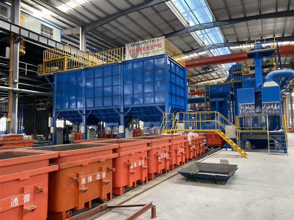 Quality TOVAC Motor Housing Lost Foam Casting Equipment Automation With PLC Control for sale