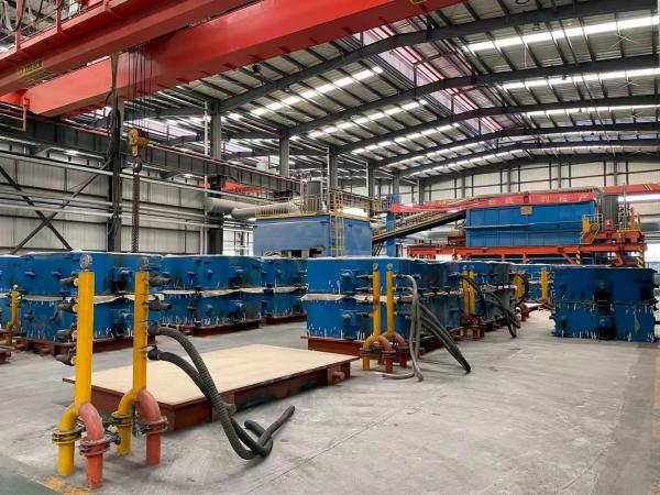 Quality V Process Production Line For Counterweights Integrating Plastic Film Sealing And Vacuum Negative Pressure for sale
