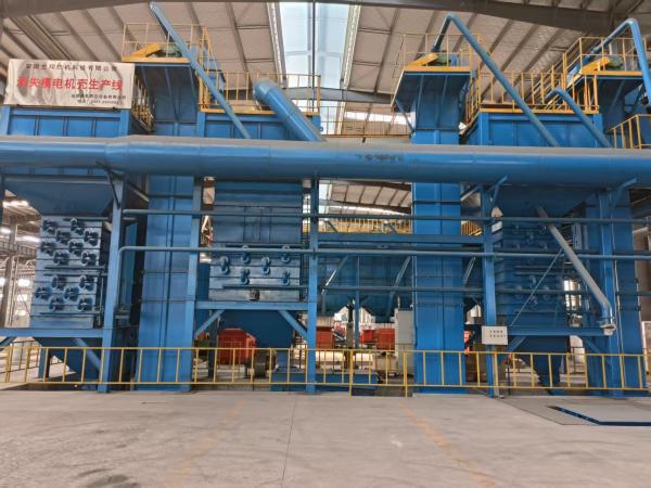 Quality Lost Foam Casting Equipment with 700°C to 1600°C Pouring Temperature for Semi-automatic / Fully automatic Motor Housing Casting in an Eco-friendly Process for sale