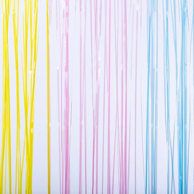 Chine Rideau en feuille de PET multicolore coloré pour une décoration de fête élégante à vendre