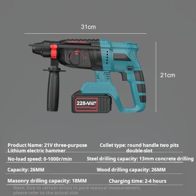 Cina 800W 4500Mah batteria al litio azionato per il martello di impatto per la ristrutturazione in vendita