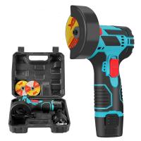 China 12V Lithium 3 Inch Angle Grinder 18500RPM Brushless Motor Wireless Mini Cut Off Tool for sale