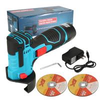 China 12V 550W Cordless Lithium Angle Grinder 18500rpm Brushless Motor for Cutting Grinding for sale