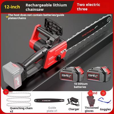 China 16' accu-aangedreven oplaadbare kettingzaag houtkappen snoeien zaag Double Life 42v Te koop