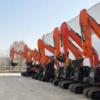 China Large Crawler Excavator 13.9 Ton Multi-Function Excavator for Municipal Engineering for sale