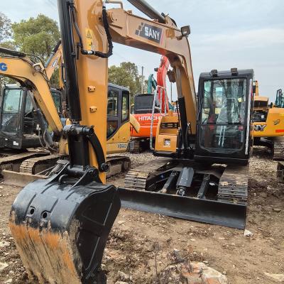 Cina 8000 kg Peso di lavoro 90% Escavatore medio Carter usato con direzione del secchio di retroescavatrice in vendita