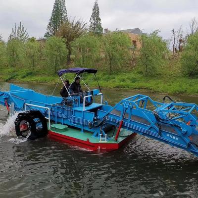 Cina Barca di pulizia e falciatura automatica da 15 tonnellate con sistema di illuminazione per il funzionamento notturno in vendita