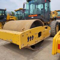 China Used 38 Ton Vibratory Road Roller 800kN Exciting Force Second Hand Compactor for sale