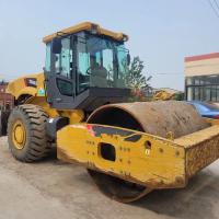 China Used 38 Ton Vibratory Road Roller 800kN Exciting Force Second Hand Compactor for sale