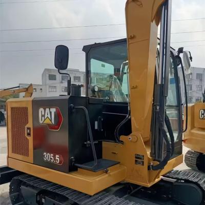 China Caterpillar CAT 305 Gebruikte Mini Crawler Excavator 6 Ton Tweedehands Machine Goedkope prijs Te koop