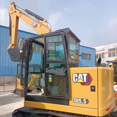 China Caterpillar CAT 305 Gebruikte Mini Crawler Excavator 6 Ton Tweedehands Machine Goedkope prijs Te koop