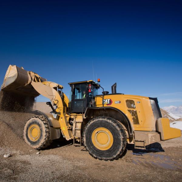 Cat Machinery 982 Wheel Loader Wheel Heavy 35Ton Backhoe Loader Front Loader