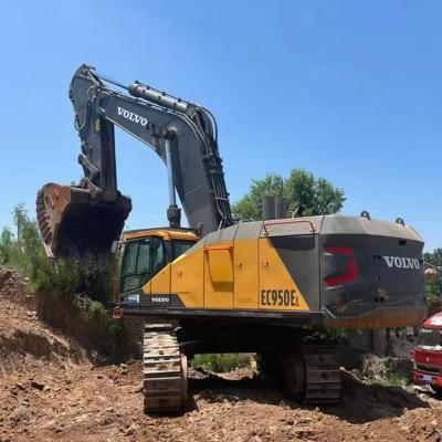 China China Excavadoras grandes usadas 95 toneladas Excavadora pesada pista Excavadora hidráulica à venda