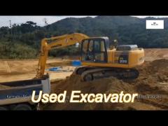Excavadora Komatsu PC220 de 22 toneladas com excelente desempenho e motor Komatsu SAA6D107E-1