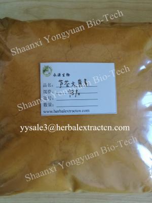 China Chinese supplier Aloe-emodine(Aloeemodin) 98%, CAS No.: 481-72-1, pure herbal ingredient, Anti-tumor, Antibacterial for sale