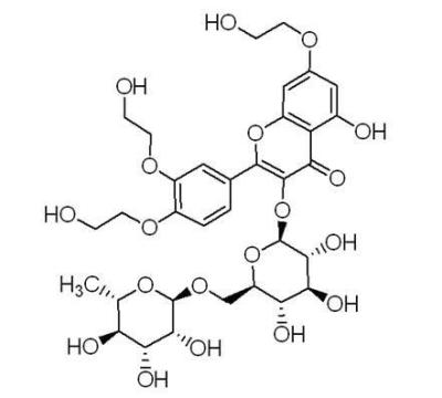 China Troxerutin 98% UV EP8.0, DAP1999, CAS NO.: 7085-55-4, Lutin, Chinese manifacturer, Shaanxi Yongyuan Bio-Tech for sale