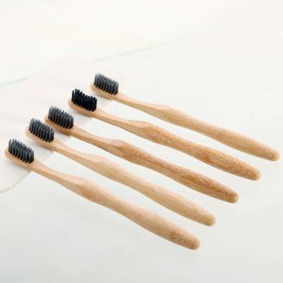 Cina logo inciso lunghezza sostenibile di bambù dello spazzolino da denti 19cm di 4pcs Eco in vendita