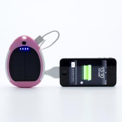 China cheapest portable water droplets shape fashion solar mobile charger for sale