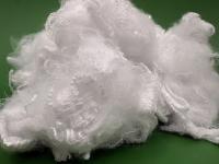 China white , 1.5d*38mm , solid , bicomponent polyester fiber: dual-structure fiber for enhanced performance and versatility for sale