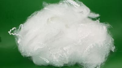 China Raw White , 4D*51MM , Solid ,  Polyester Low Melt Fiber Environment Friendly For With High Elasticity for sale