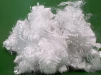 China Raw White Recycled Microfiber 1.2D*32mm Polyester Staple Fiber for sale