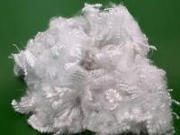 China Raw White Recycled Microfiber 1.2D*32mm Polyester Staple Fiber for sale