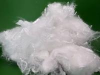 China Microfiber Raw White 1.2D*32mm Polyester Staple Fiber for sale