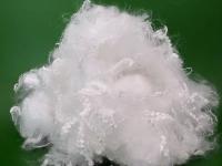 China Microfiber Raw White 1.2D*32mm Polyester Staple Fiber for sale