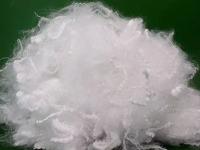 China Microfiber Raw White 1.2D*32mm Polyester Staple Fiber for sale