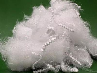 China 2D*32mm Recycled Microfiber Polyester Staple Fiber for Spunlace Nonwoven Fabric for sale