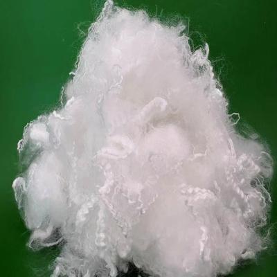 China Shrink-Resistant Microfiber Polyester Staple Fiber 1.2D*32mm for sale