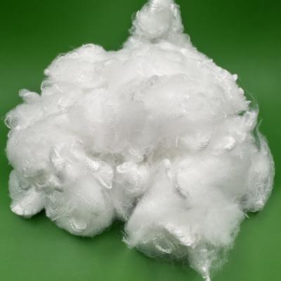 China Virgin White Polyester Staple Fiber 1.2D 38mm Soft Hand Feeling Uniform Dyed Performance for Spinning Yarn Customization for sale