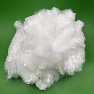 China Stable Quality Virgin White Polyester Fiber 1.2D 38mm Good Processability for Ring Spinning & Open End Spinning for sale