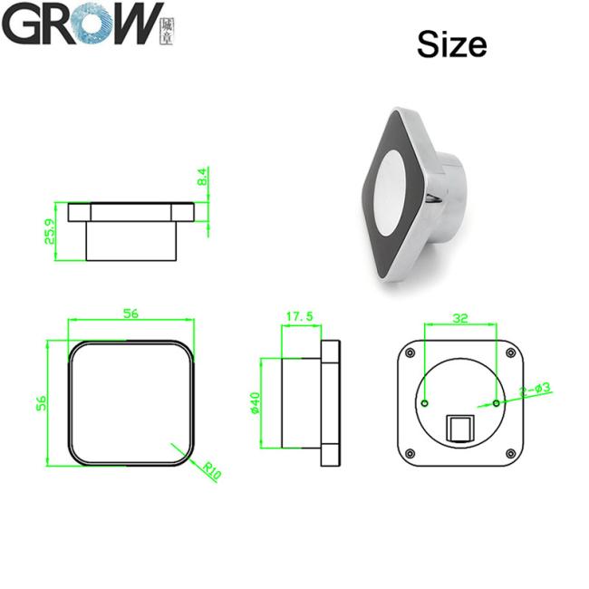Grow GM810 Series DC5V 1d 2D USB Uart Barcode Scanner Module Reader
