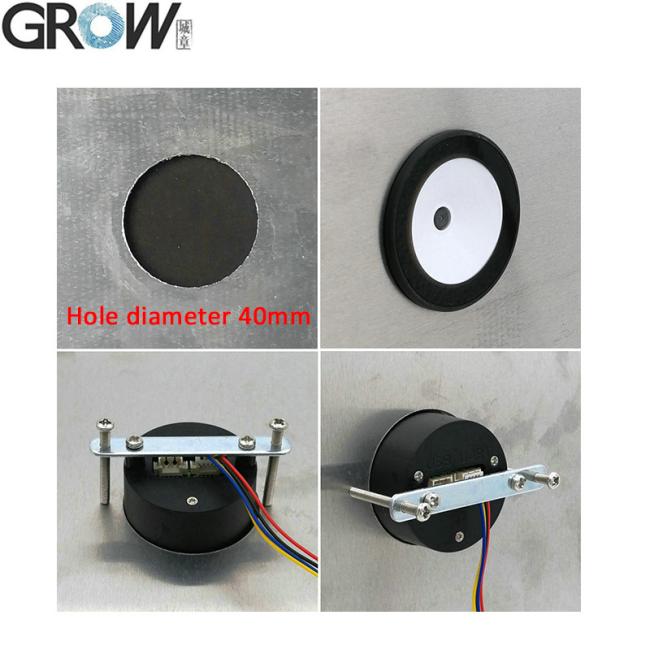 Grow GM73 Round Small Uab Uart 1d 2D Barcode Scanner Module