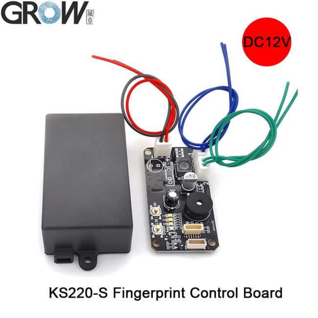 Ks220-S DC12V Fingerprint Control Board 2 Relays Self-Locking/Jog/Ignition Mode