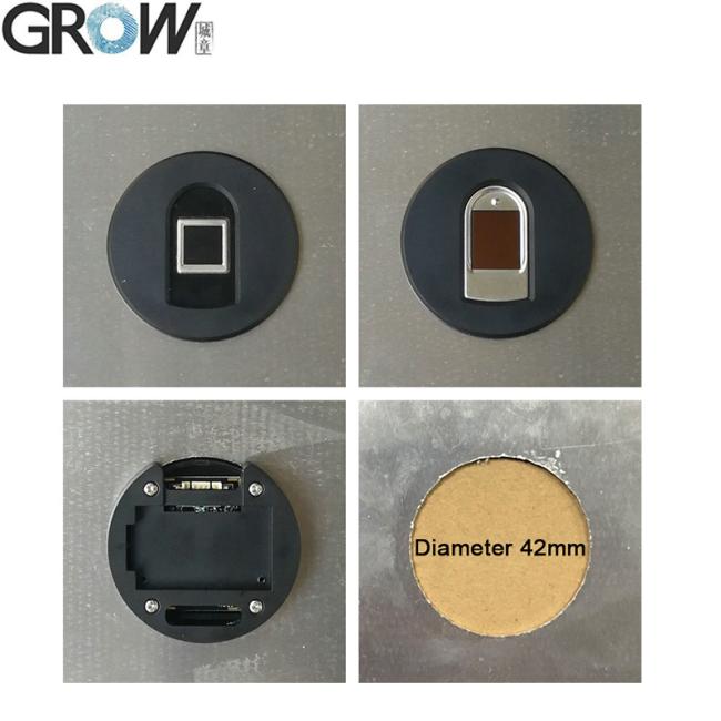 Grow Round Circular Black Plastic Enclosure of Fingerprint Module (R300/R301T/R302)