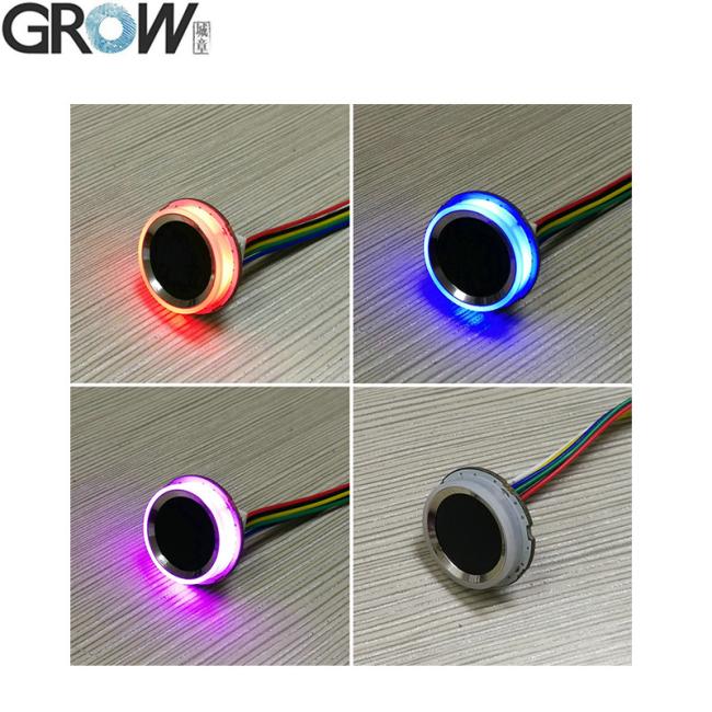 Grow Ks200+R502-a Circular Ring LED Fingerprint Access Control Board