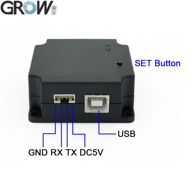 Grow GM75 DC5V USB Uart Global Exposure Barcode Scanner