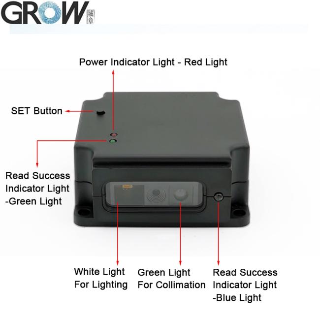 Grow GM75 DC5V USB Uart Global Exposure Barcode Scanner