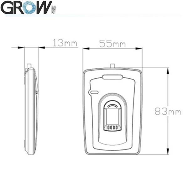 Quality Ultrathin External Fingerprint Scanner DC 5V 508 dpi Resolution Strong for sale